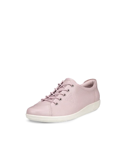 ECCO® Soft 2.0 női bőr cipő | Rózsaszín