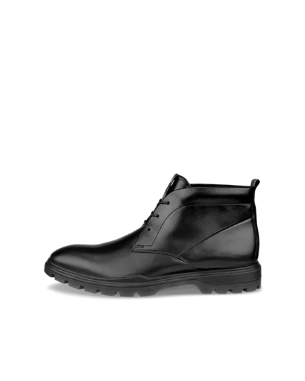 Ecco® Citytray Avant Herren Chukka Boot Aus Leder Schwarz